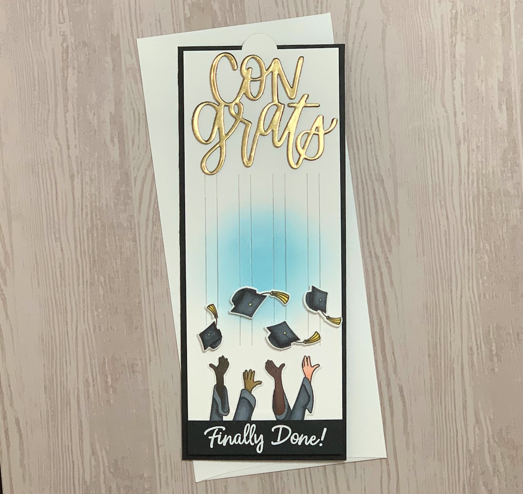 Handmade Graduation Greeting Card Set, Interactive Gift Card Holder - Etsy