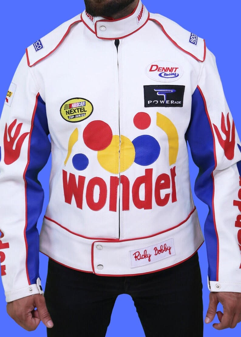 Handmade Wonder Bread the Ballad of Ricky Bobby Costume Racing Leather ...