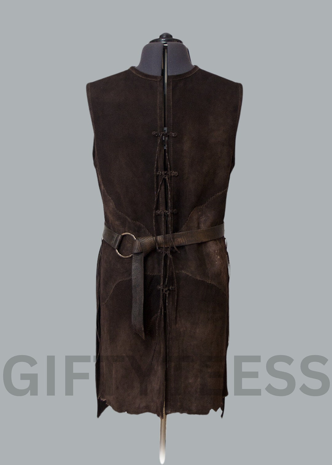 Aragorn Strider Leather Vest – Lord of the Rings Cosplay Vest – Aragorn ...