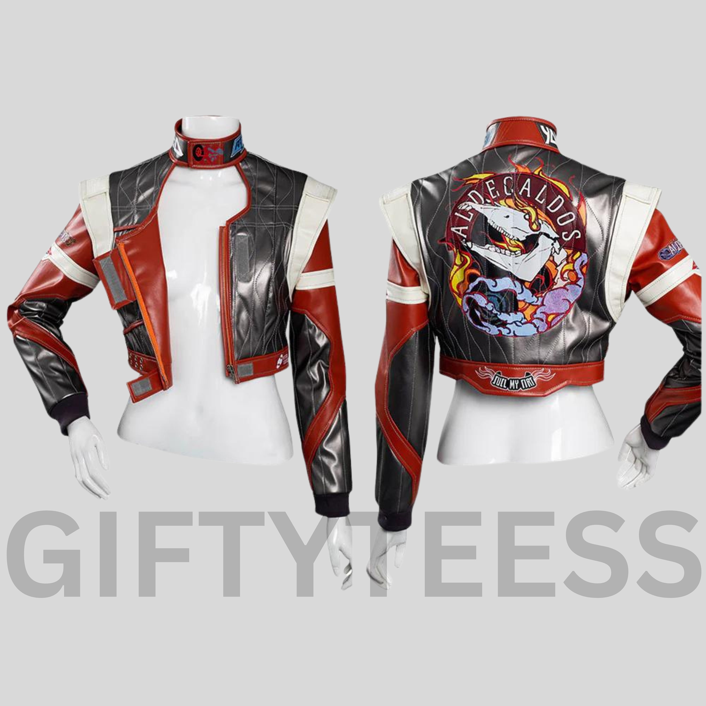 Cyberpunk 2077 Panam Palmer Leather Jacket, Cosplay Costume, Womens ...