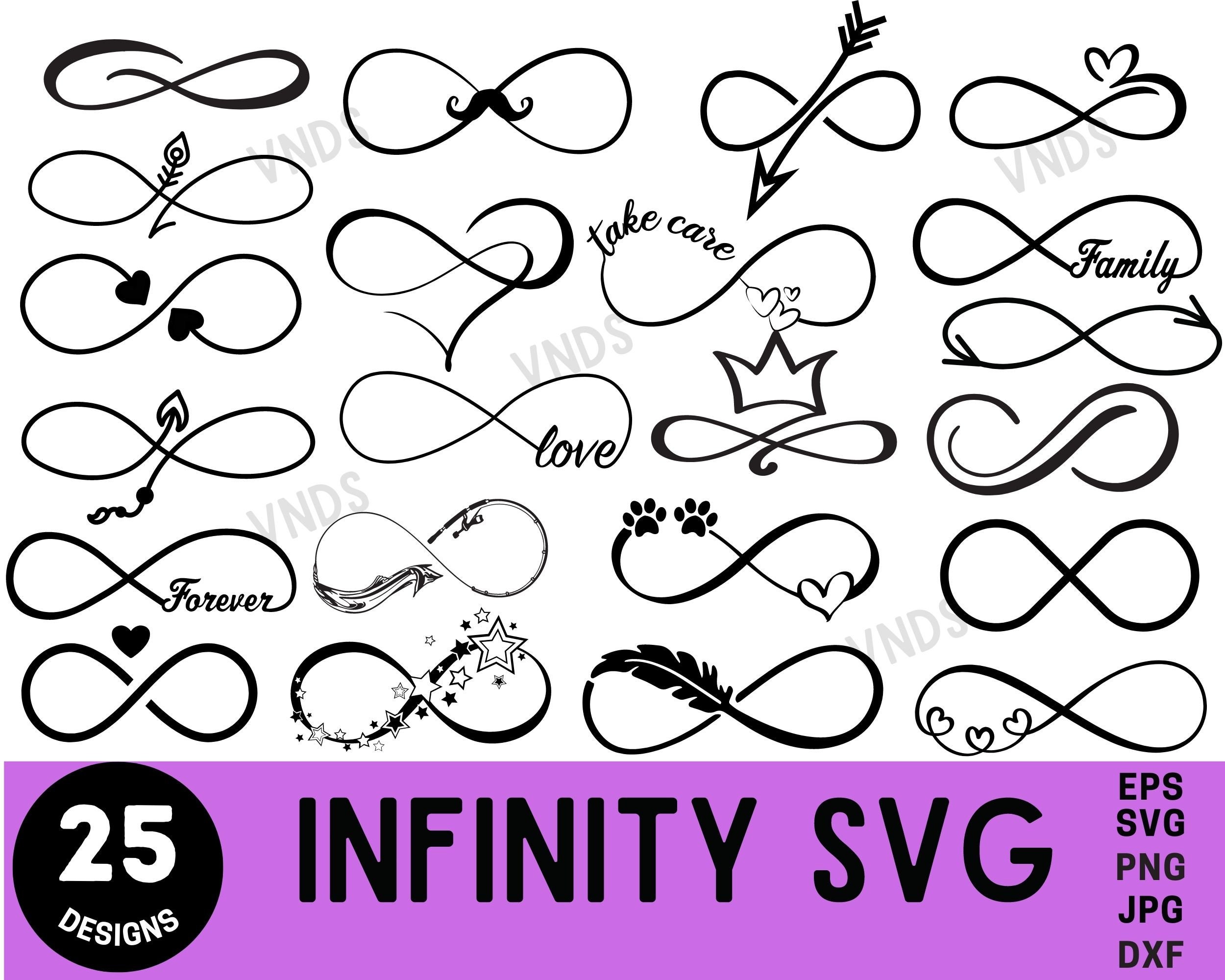 Infinity Silhouette - Etsy