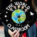 Personalized the World is My Classroom Printed Grad Cap Topper, Custom ...