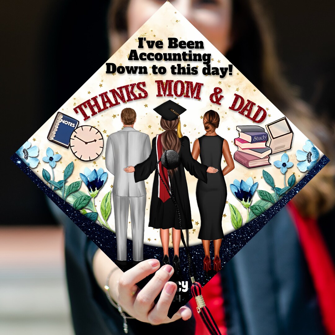Personalized Future Accountant Graduation Cap Topper, Funny CPA ...
