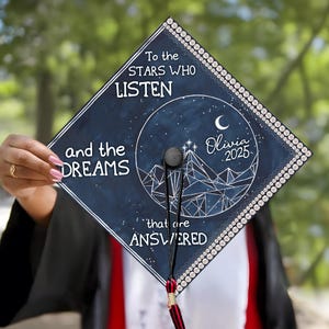 Custom Acotar Graduation Cap Topper, Personalized Bookish Girl Grad Cap ...