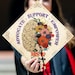 Master Social Worker Graduation Cap Topper, Customized Social Work Grad ...