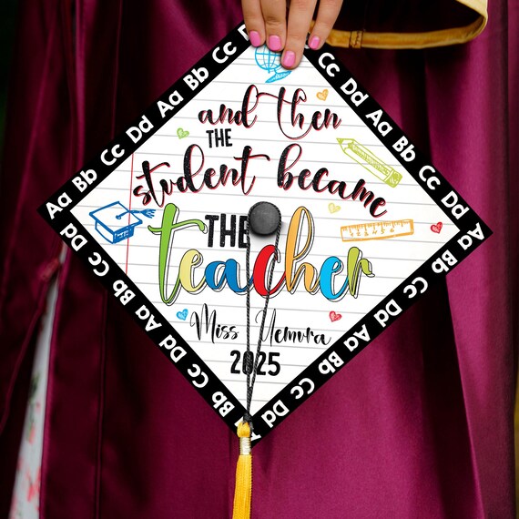 Future Teacher Graduation Cap