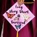 Long Story Short I Survived Personalized Grad Cap Topper, TS Swiftie ...