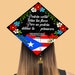 Personalized Puerto Rico Grad Cap Decoration, Custom Flag Latin ...