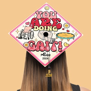 Physical Therapist Graduation Cap Topper, Personalized PT Grad Cap ...