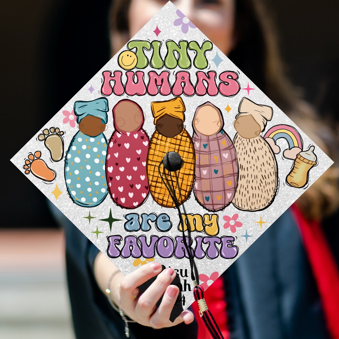 Personalized NICU Nursing Grad Cap Topper, NICU Nursing Graduation Cap ...