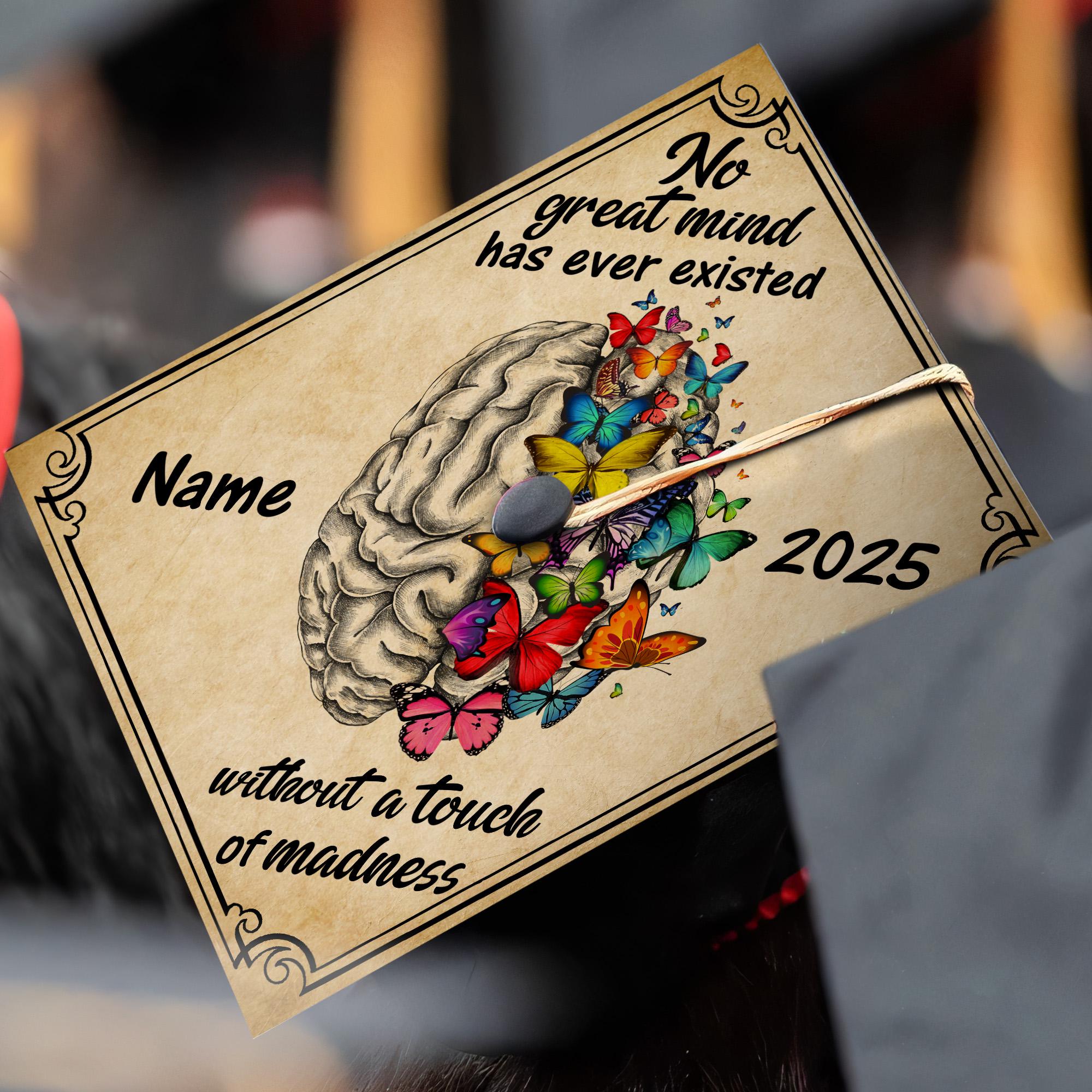 Personalized Psychology Graduation Cap Topper, Customized Psychology ...