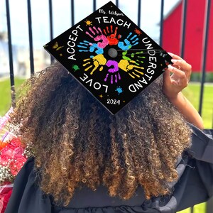 Customized Autism Awareness Graduation Cap, Personalized Cap Decoration ...