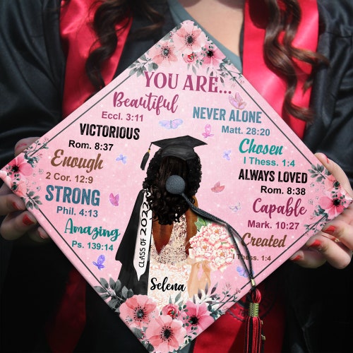 Educated Queen Graduation Cap Topper Black Queen Grad Cap - Etsy