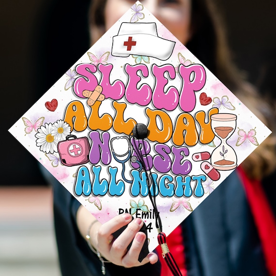 Funny Nursing Graduation Cap Ideas This Nurse Graduation Cap Is So