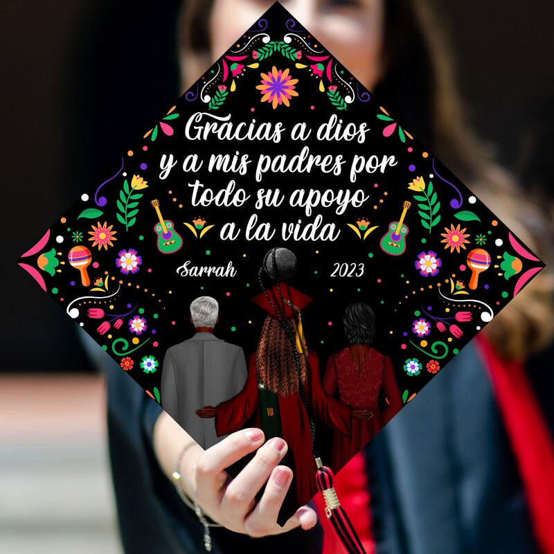 Mexican Graduation Cap Topper - Etsy