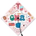 Personalized CNA Nurse Grad Cap Topper, Certified Nursing Assistant ...