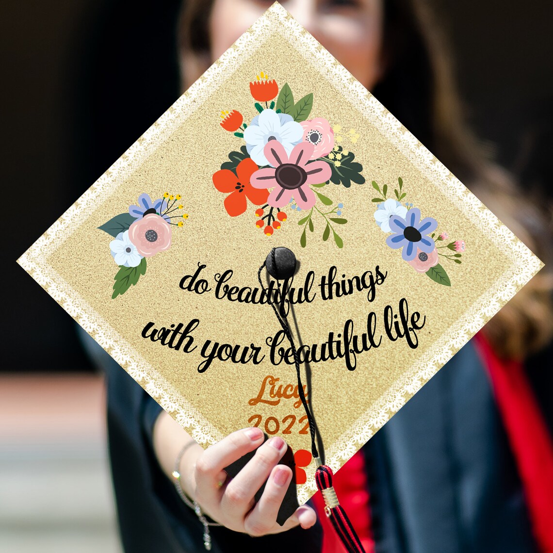 Motivational Graduation Cap Topper, Grad Cap Topper, Graduation Decor ...