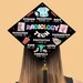 Radiology Tech Graduation Cap Topper, Personalized Rad Tech Grad Cap ...
