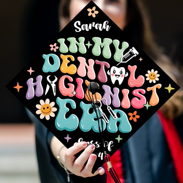 Dental Hygienist Graduation Cap Topper - Etsy
