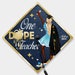Custom Black Teacher Graduation Cap Topper, Future Teacher Cap ...