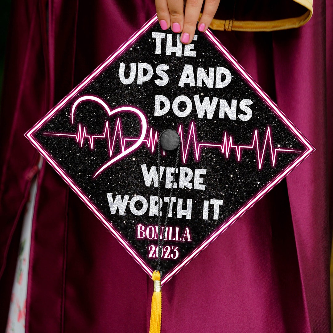 Personalized RN Graduation Cap Topper, Custom Nurse Cap Decoration for ...