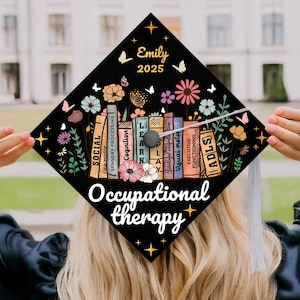 Occupational Therapy Graduation Cap Topper, Customized OT Grad Cap ...