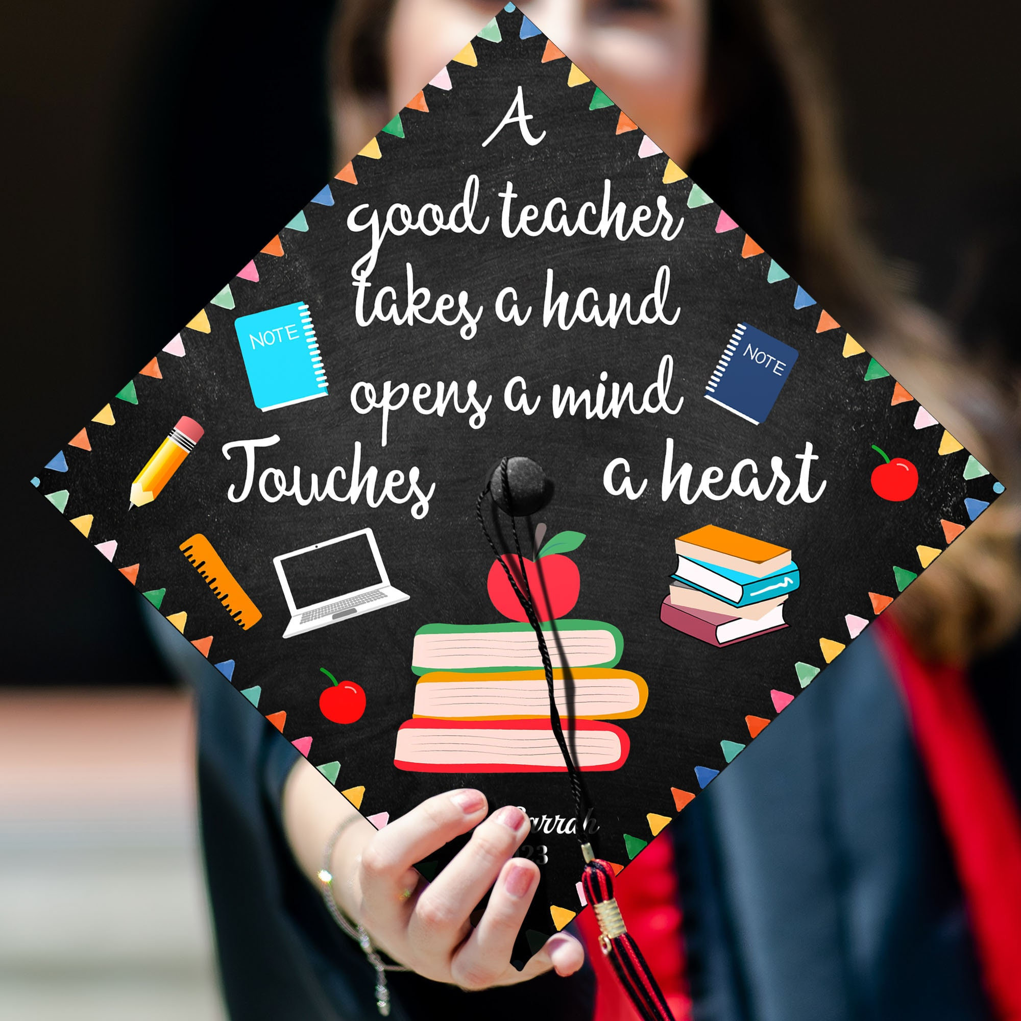 Teacher Graduation Cap Design
