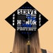 Personalized Police Officer Grad Cap Topper, Custom Graduation ...