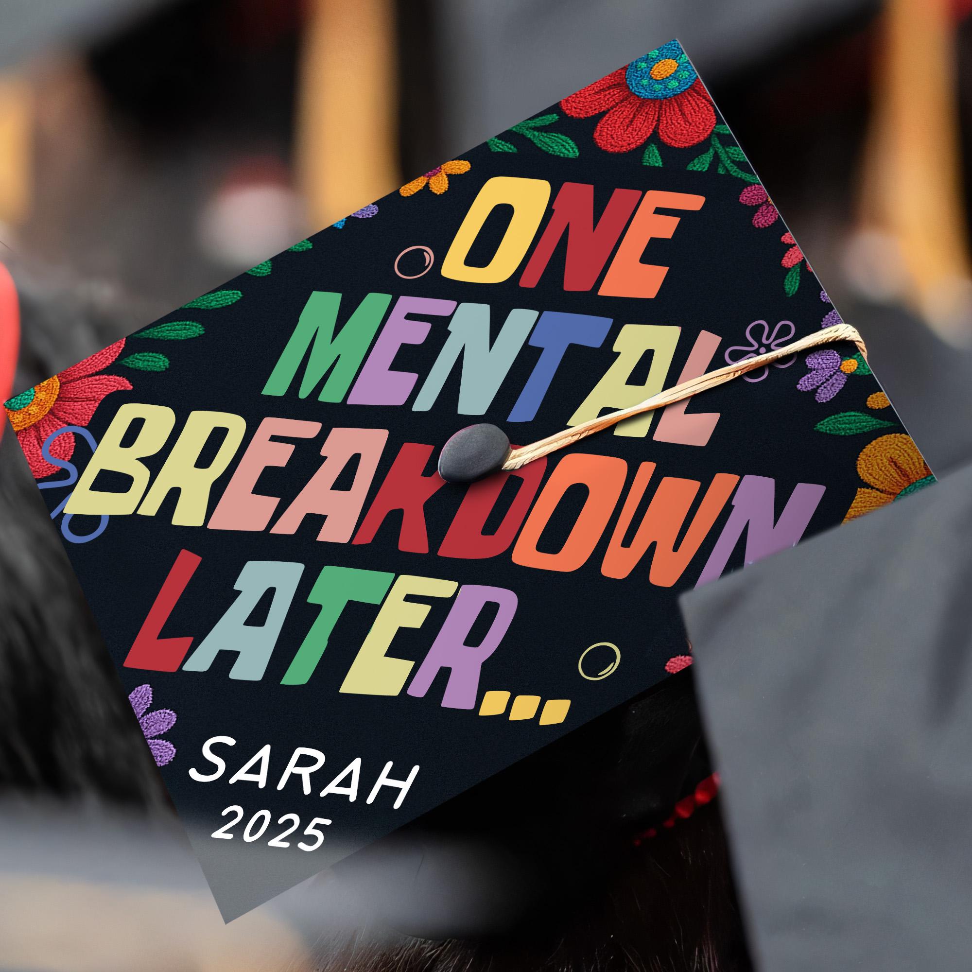Custom Psychology Graduation Cap Topper, Personalized Psychologist Cap ...