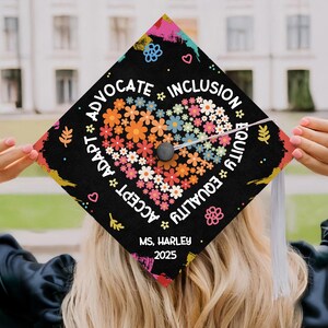 Autism Awareness Graduation Cap Topper, Customized Special Education ...