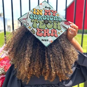 In My Surgical Tech Era Graduation Cap, Personalized Surgical Nurse RN ...