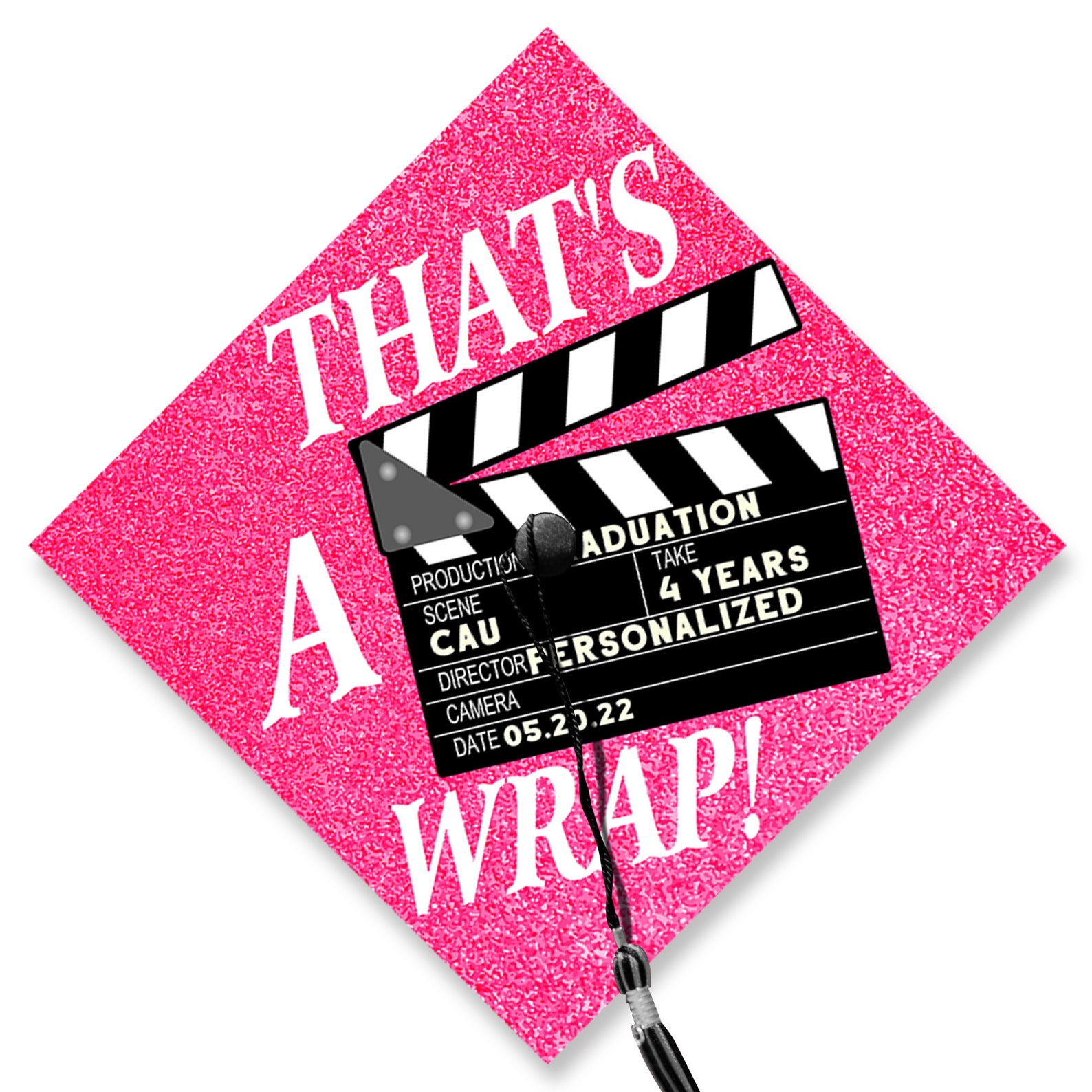 Personalized Film Student Graduation Cap Topper Funny Grad - Etsy