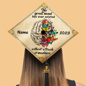 Personalized Psychology Graduation Cap Topper, Customized Psychology ...
