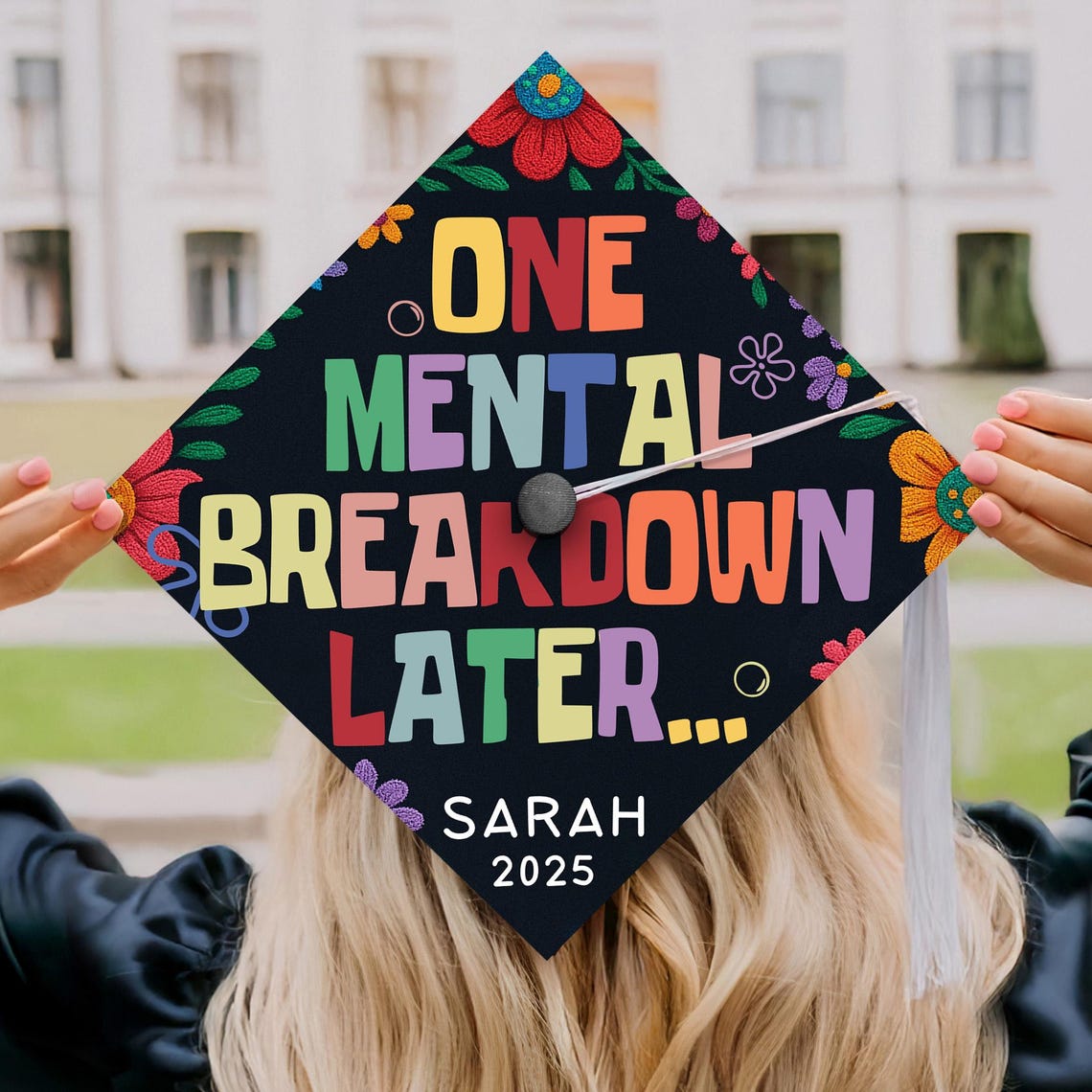 Custom Psychology Graduation Cap Topper, Personalized Psychologist Cap ...
