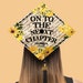 Personalized on to the Next Chapter Printed Grad Cap Topper ...