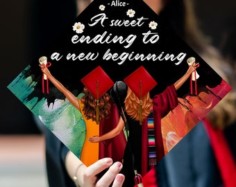 Graduation Cap Topper Friends - Etsy