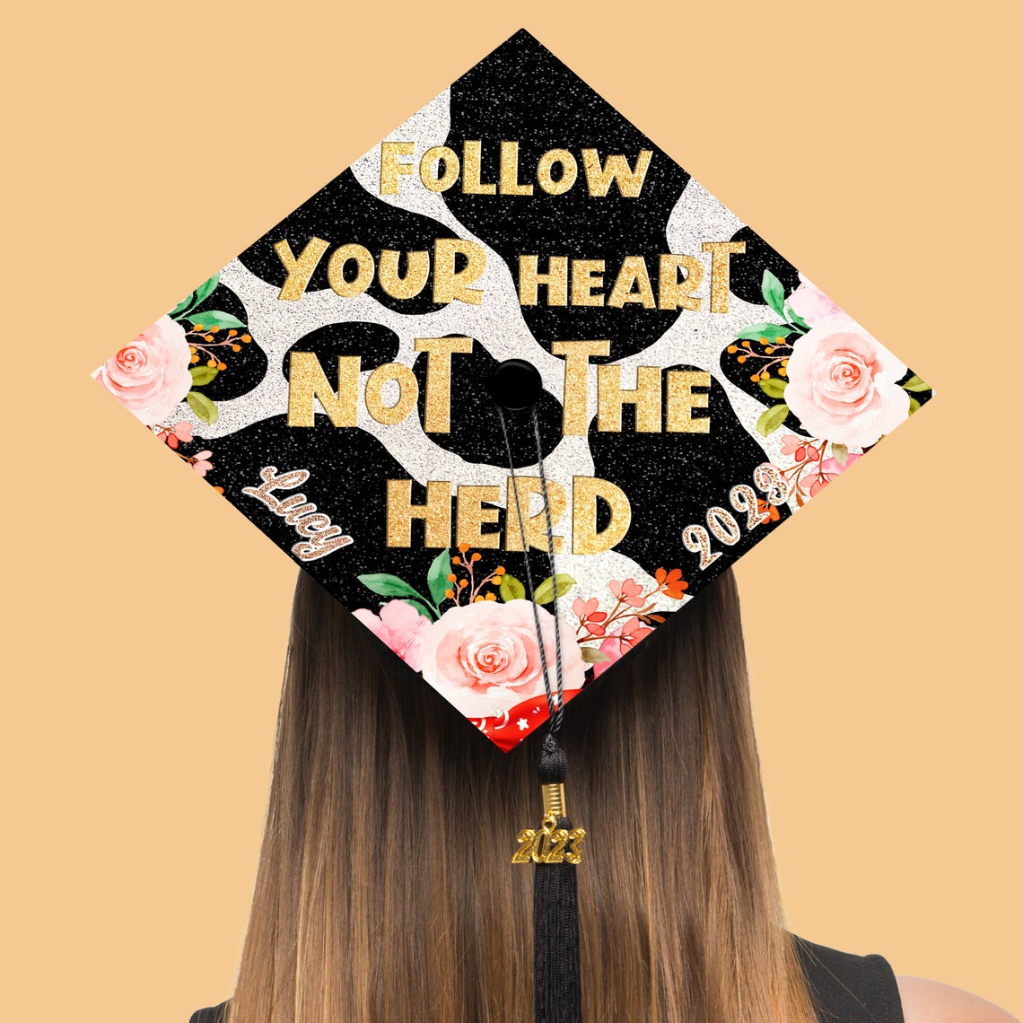 Farmer Grad Cap Topper Personalized Graduation Decoration - Etsy