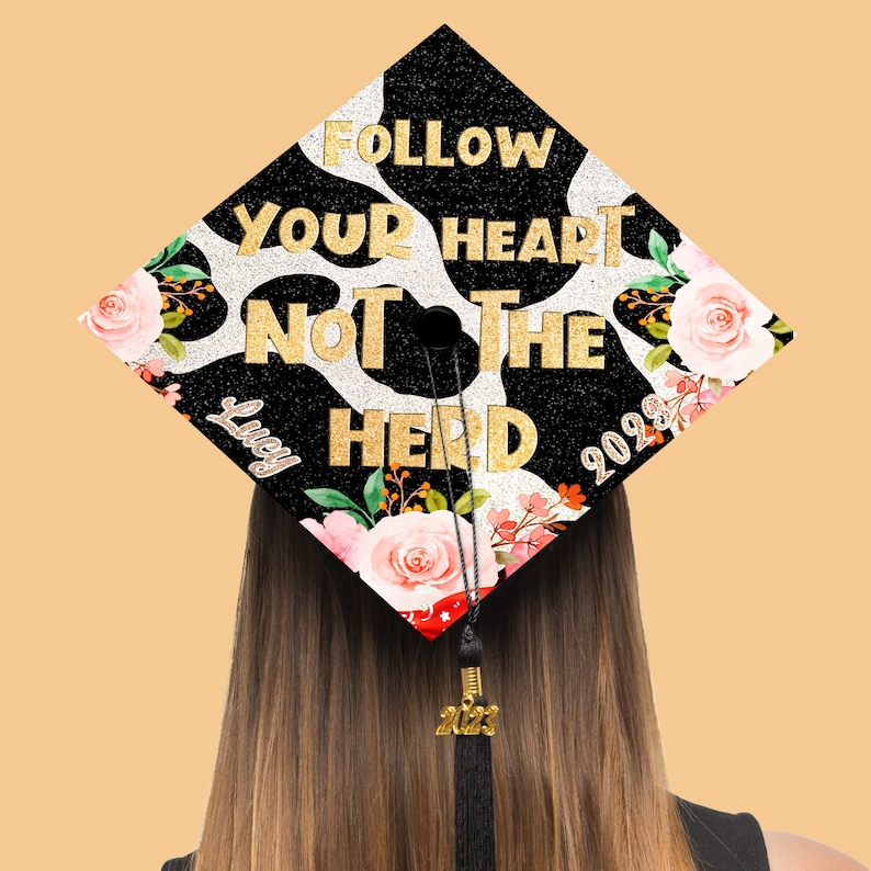 Farmer Grad Cap Topper, Personalized Graduation Decoration, College ...