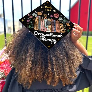 Occupational Therapy Graduation Cap Topper, Customized OT Grad Cap ...