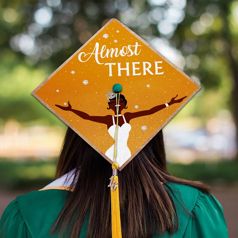 Princess and the Frog Almost There Graduation Cap Topper - Etsy UK