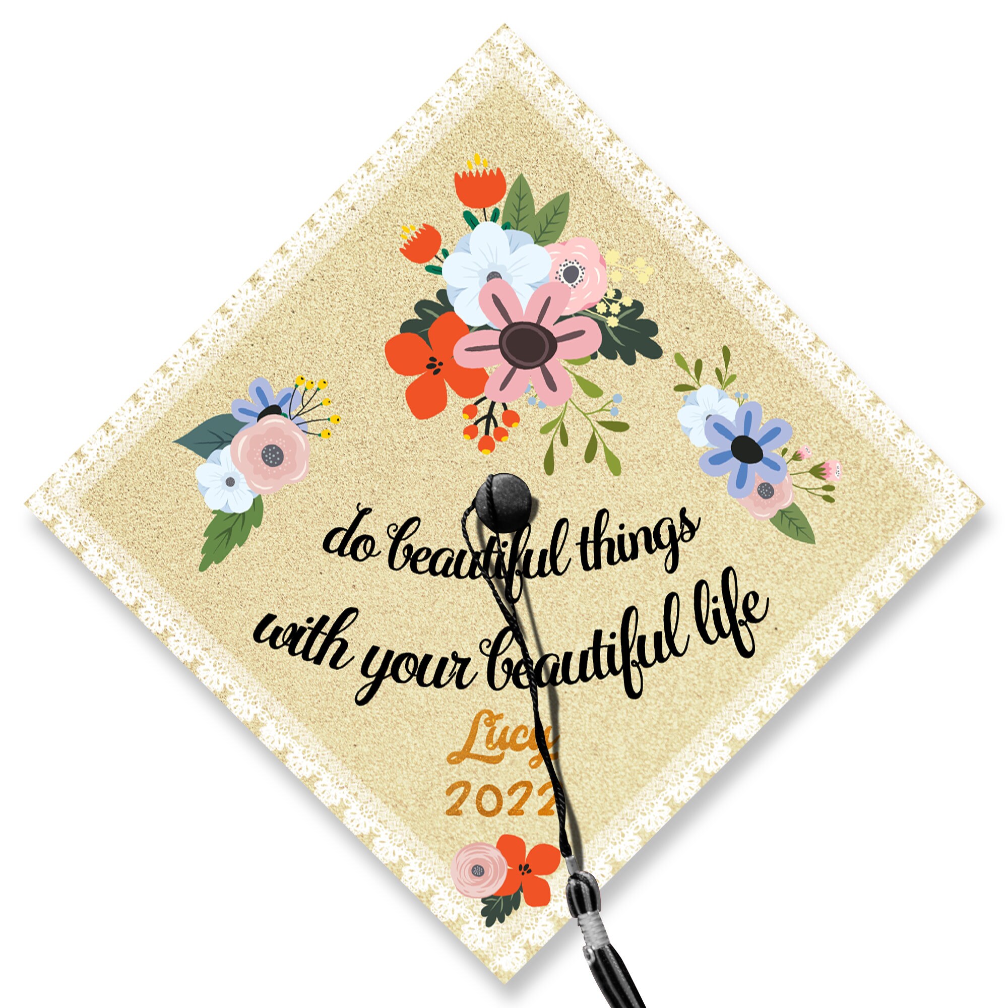 Motivational Graduation Cap Topper, Grad Cap Topper, Graduation Decor ...