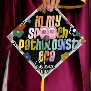 Personalized Speech Language Pathologist Graduation Cap, Custom ...