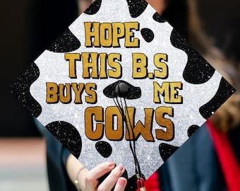 Agriculture Graduation Cap Topper - Etsy