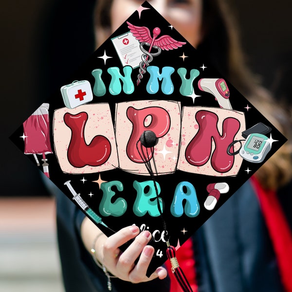Lpn Graduation Cap Decorations - Etsy