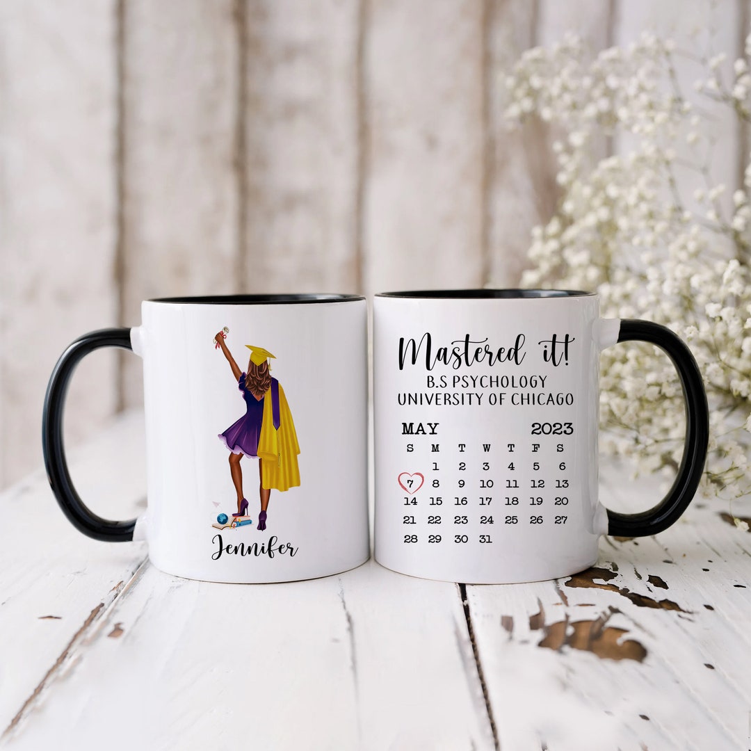 Custom Graduation Gifts for Her, Personalized Graduation Mug Gifts for ...