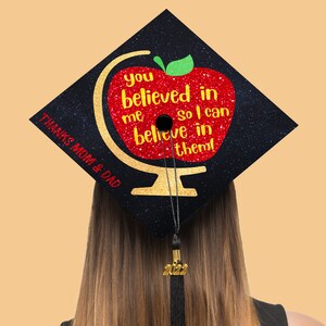 Personalized Future Teacher Grad Cap Topper, Funny Grad Cap Topper ...