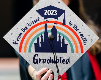 Printed Photo Upload Grad Cap Topper, Family Grad Cap Topper ...