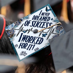 Personalized RN Nurse Graduation Cap, Registered Nurse Grad Cap Topper ...