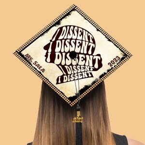 Personalized Feminist Graduation Cap, Custom Feminism Grad Cap Topper ...