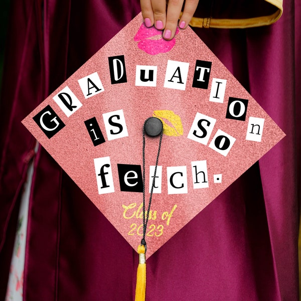 Graduation Cap Topper Mean Girls - Etsy